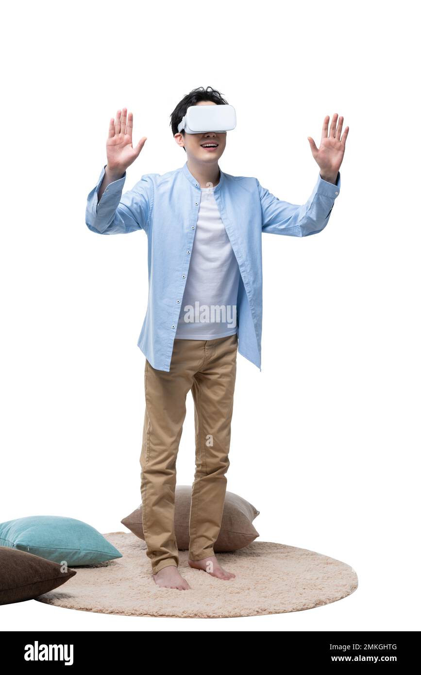 Vr glasses video games Cut Out Stock Images & Pictures - Alamy