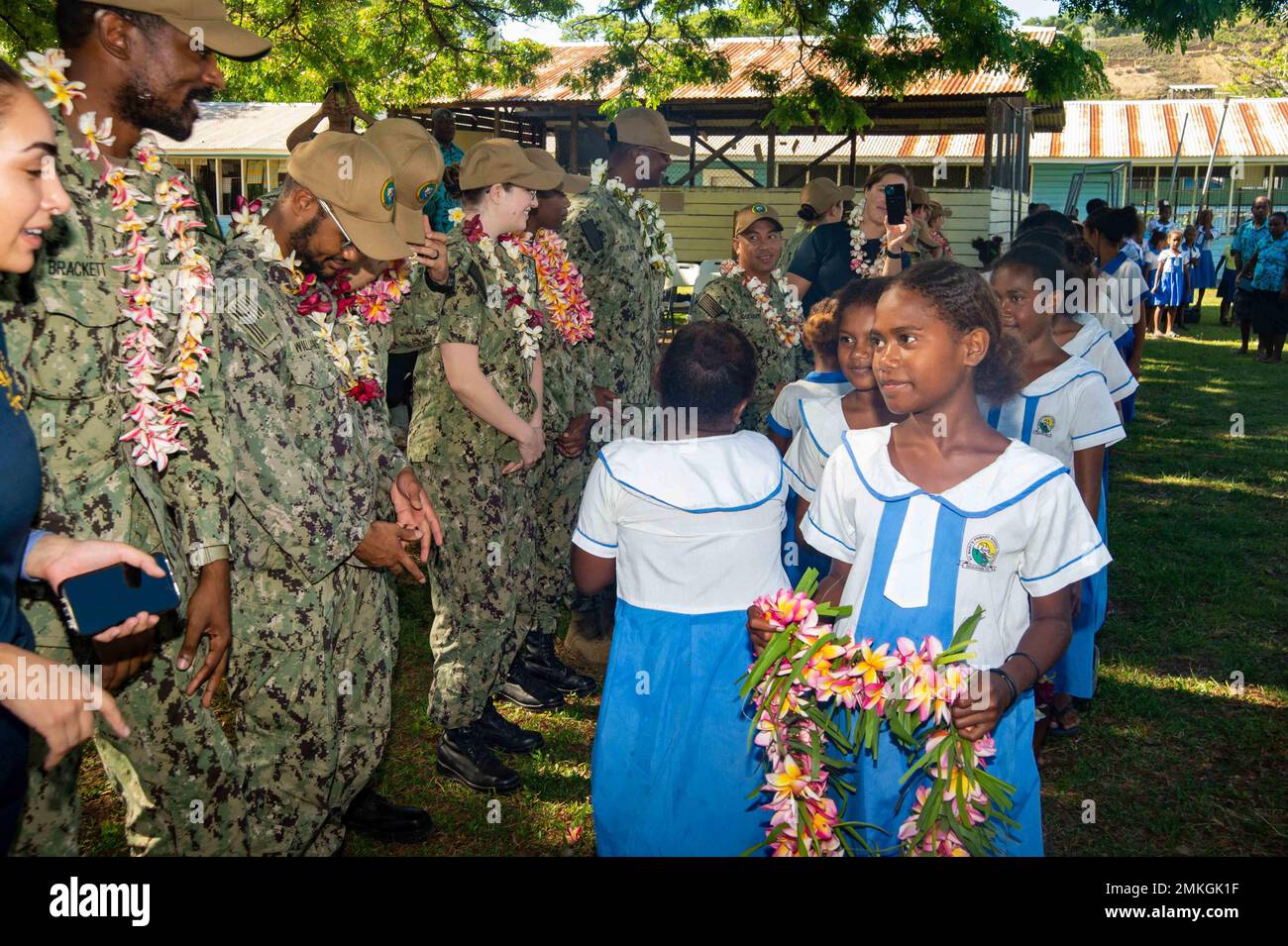 VATURANGNA, Solomon Islands (Sept. 9, 2022) – Morara Primary School ...