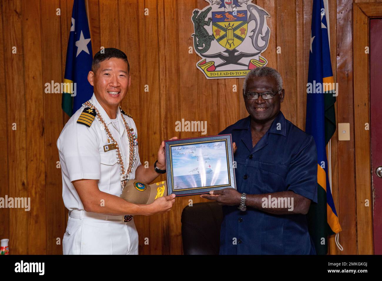 HONIARA, Solomon Islands (Sept. 9, 2022) – Capt. Hank Kim, Pacific ...