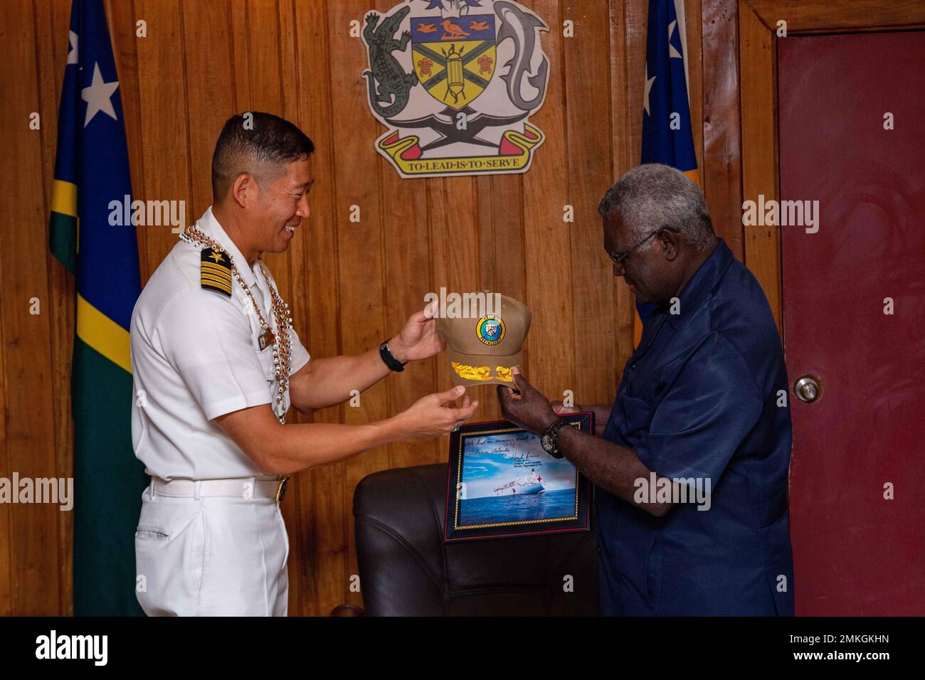 HONIARA, Solomon Islands (Sept. 9, 2022) – Capt. Hank Kim, Pacific ...