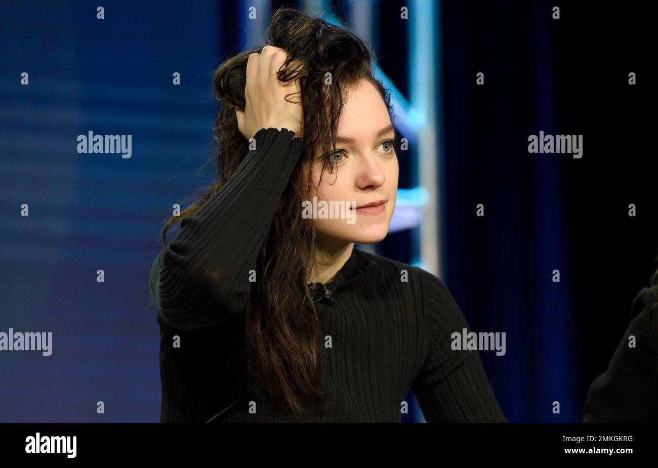 Esme Creed-Miles attends the Amazon Prime Video "Hanna" panel at the ...