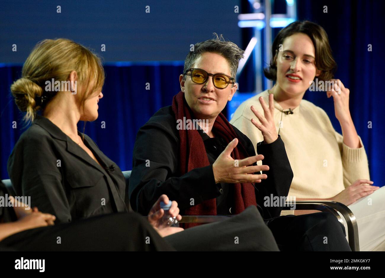 Reed Morano, from left, Jill Soloway and Phoebe Waller-Bridge attend ...