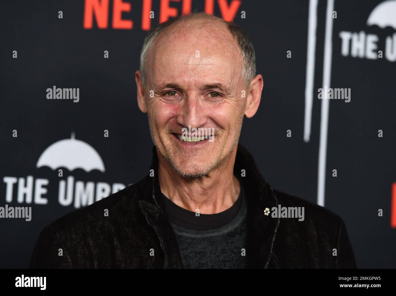 Colm Feore arrives at the Los Angeles premiere of "The Umbrella Academy ...