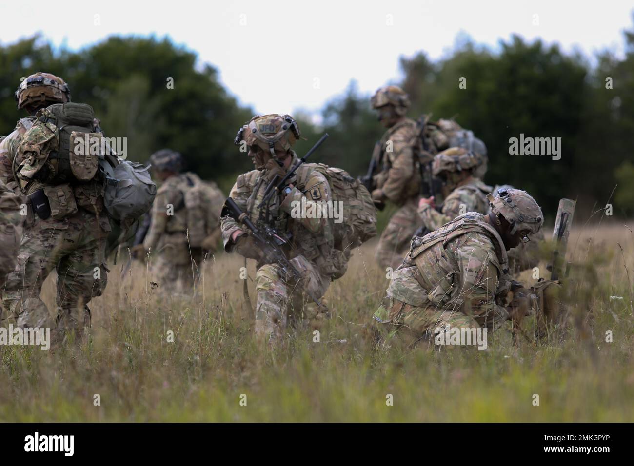 U.S. Soldiers assigned to Alpha Company, 2nd Battalion 503 Infantry ...