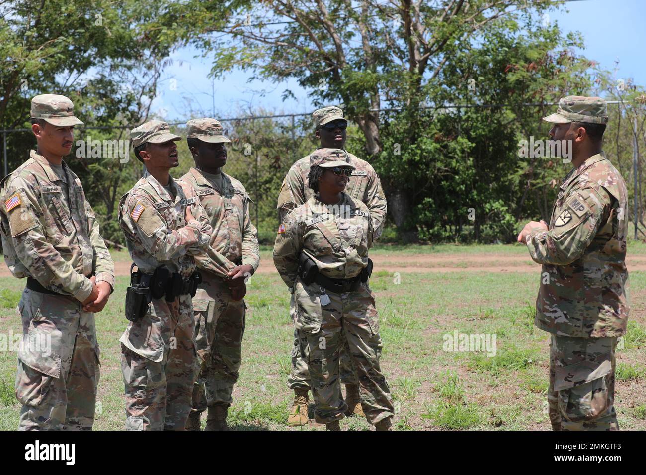 Virgin Islands National Guard Staff Sgt. Rashad Gomez, 661st Military ...