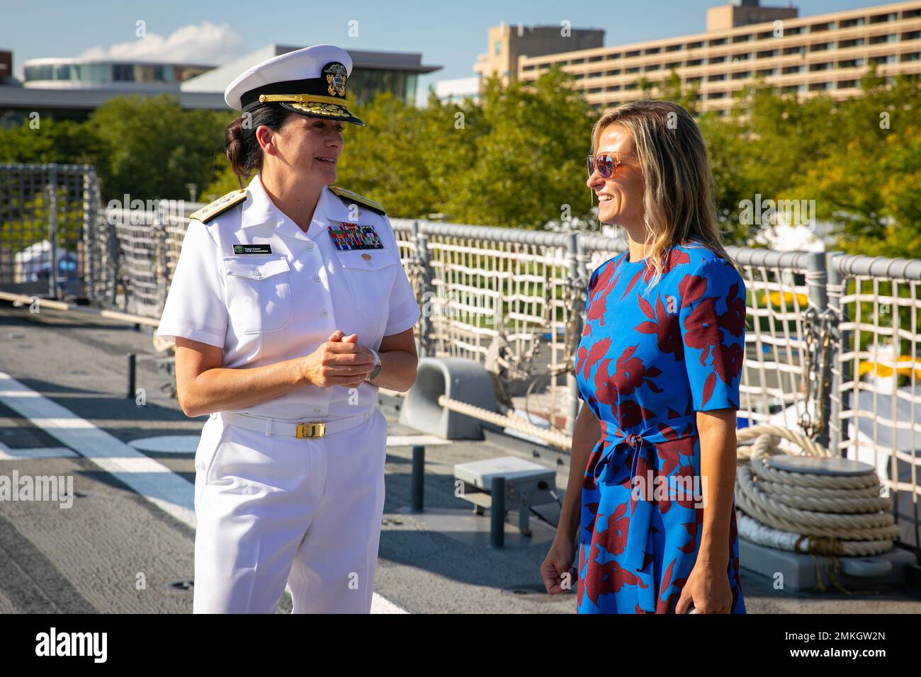 BALTIMORE (Sept. 9, 2022) Rear Adm. Nancy Lacore, Commandant Naval ...