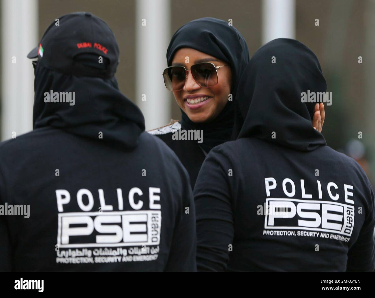 UAE female police officers visit the UAE SWAT Challenge in Dubai ...
