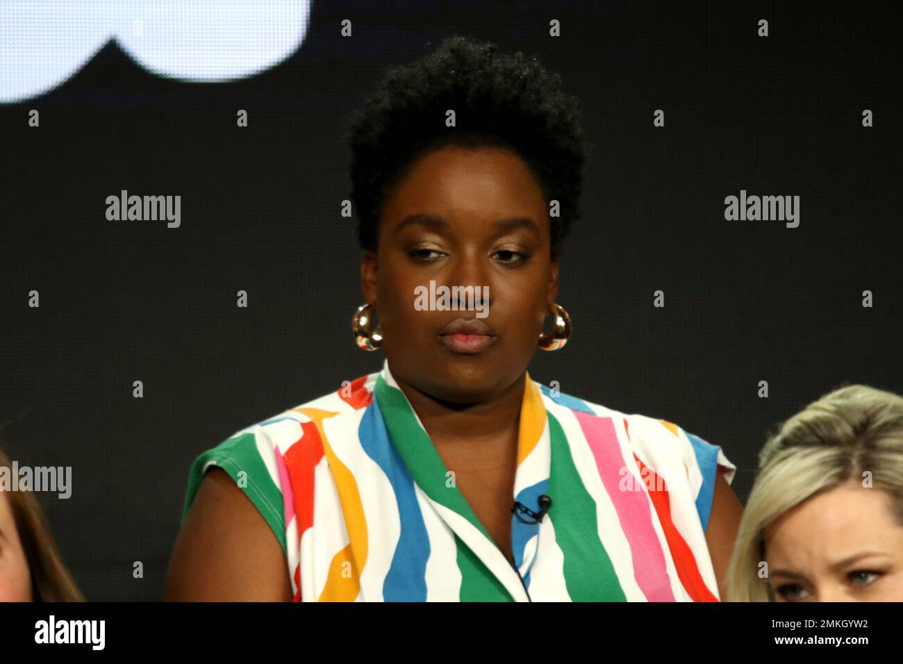 Lolly Adefope participates in the "Shrill" panel during the Hulu ...