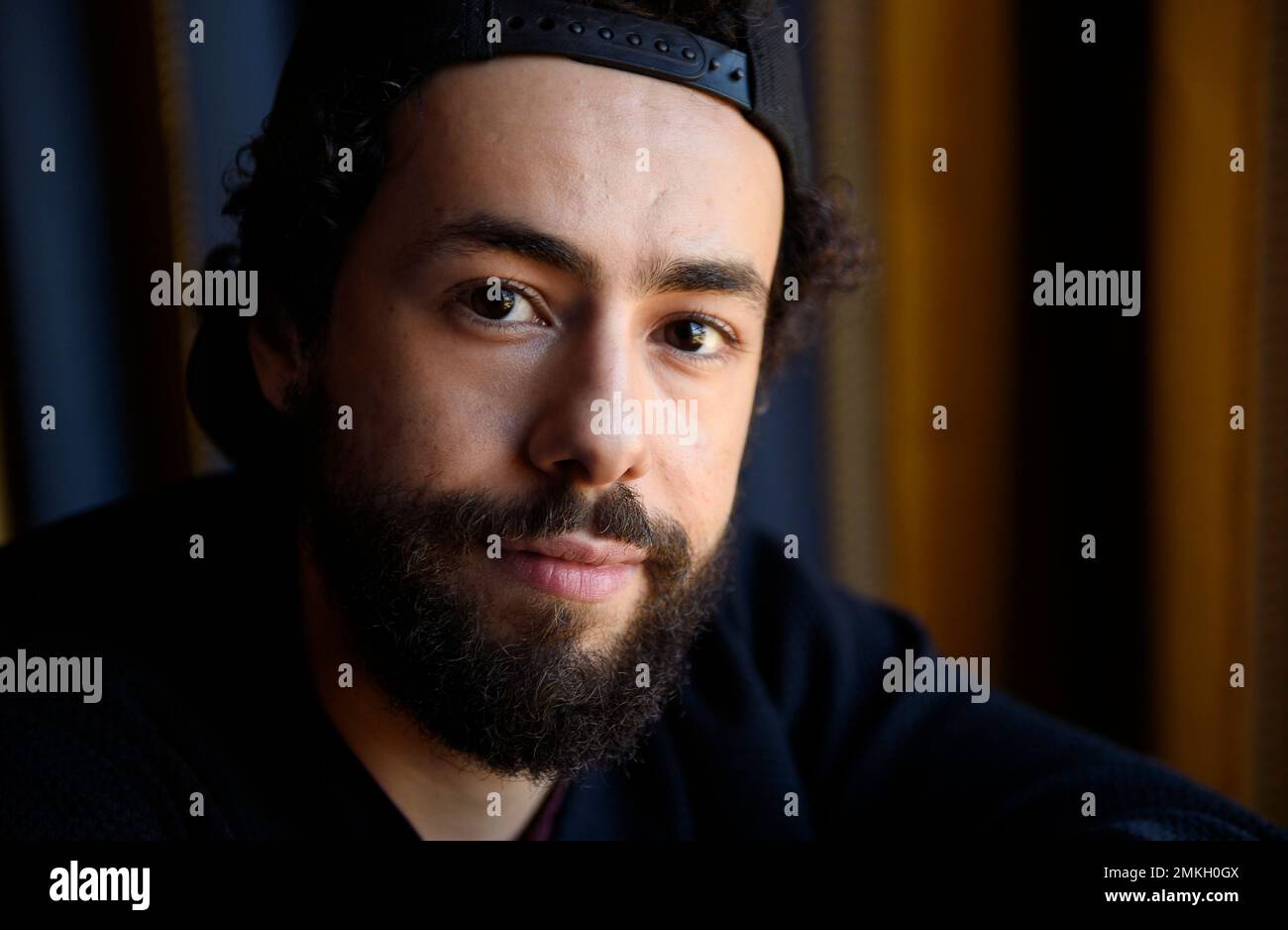 Ramy Youssef, star of the upcoming Hulu series "Ramy," poses for a ...