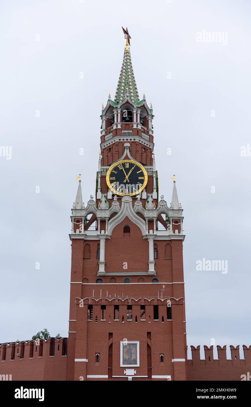 Moscow's red square scenery Stock Photo - Alamy