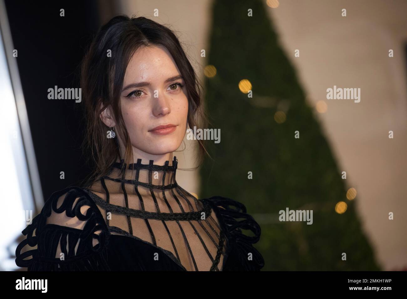 Stacy Martin poses for photographers upon arrival at the BAFTA Film ...