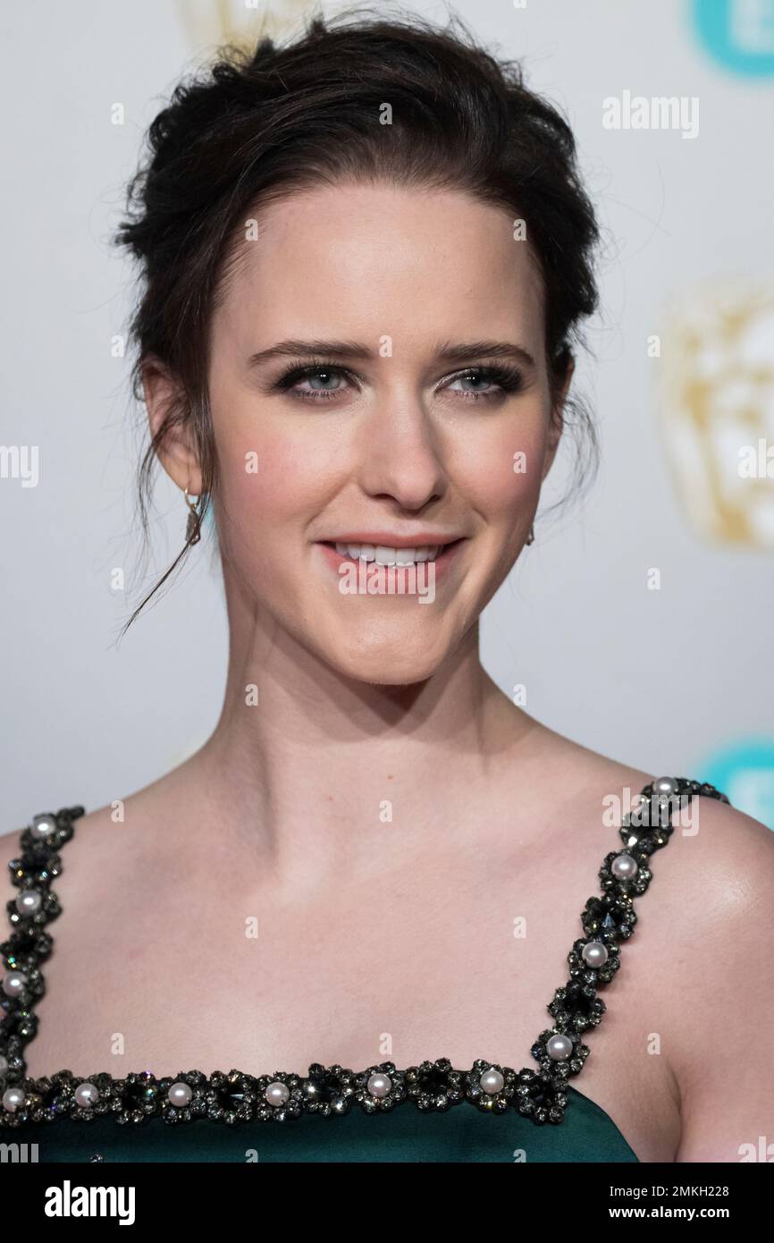 Rachel Brosnahan poses for photographers upon arrival at the BAFTA Film ...
