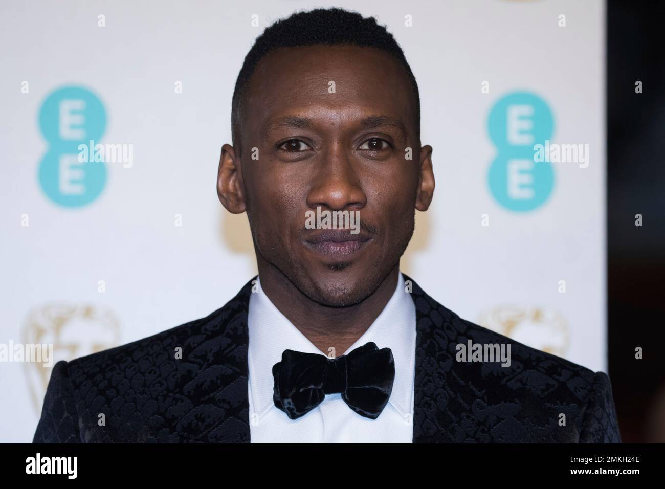 Mahershala Ali poses for photographers upon arrival at the BAFTA Film ...