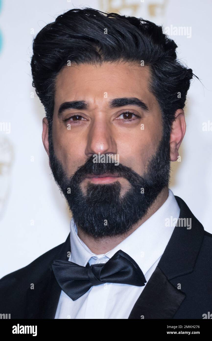 Ray Panthaki poses for photographers upon arrival at the BAFTA Film ...