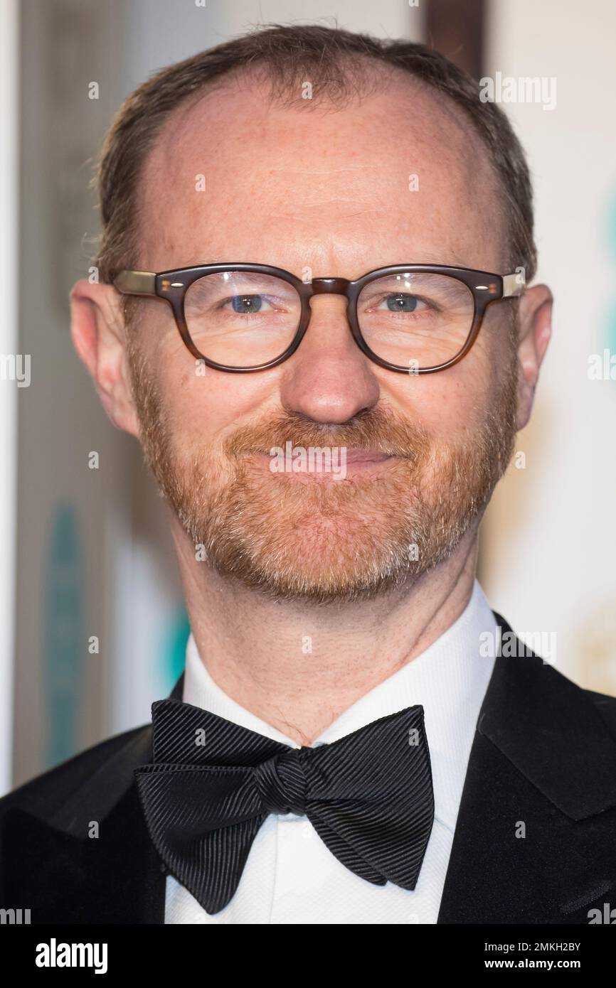 Mark Gatiss poses for photographers upon arrival at the BAFTA Film ...