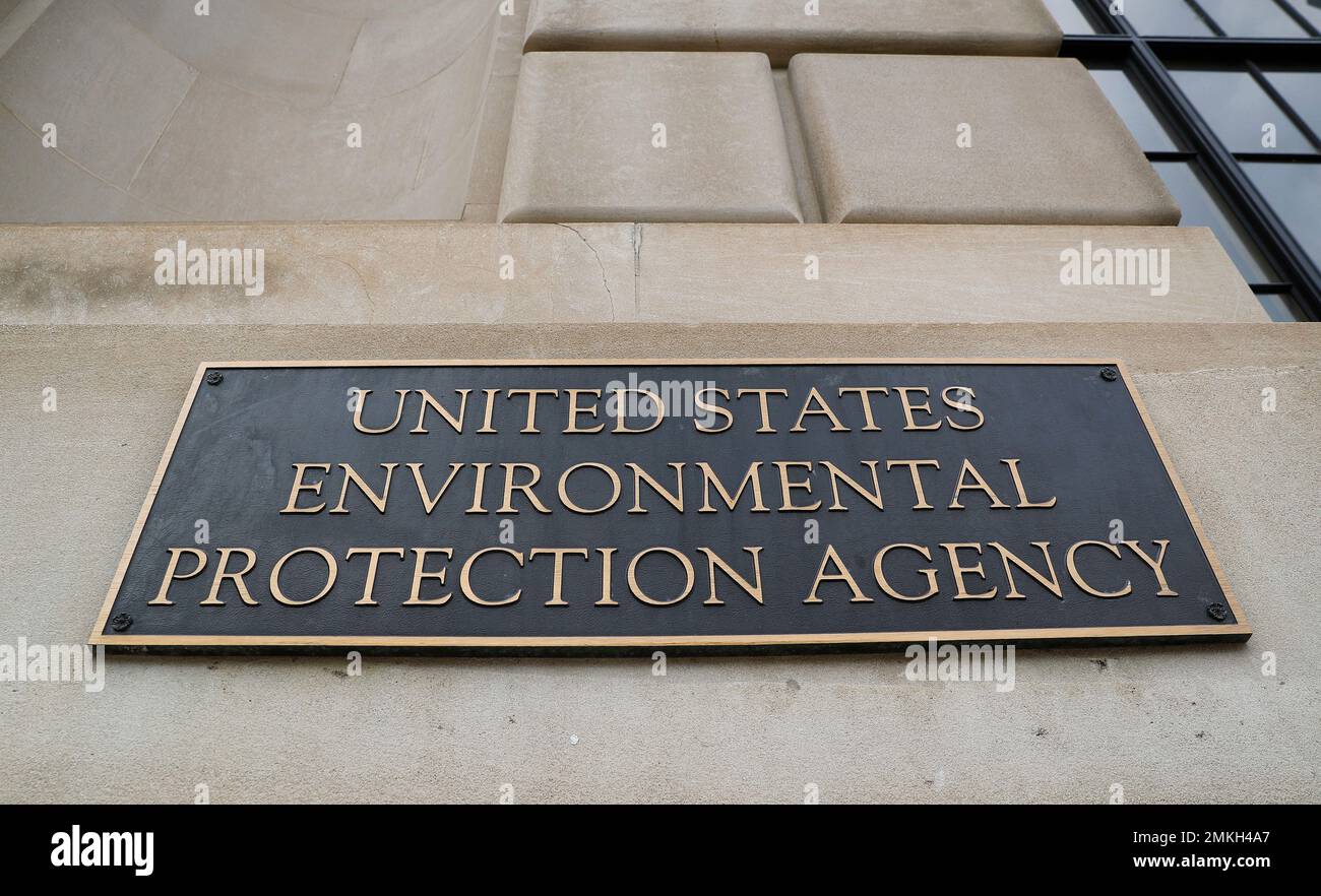 FILE - In this Sept. 21, 2017, file photo, the Environmental Protection ...