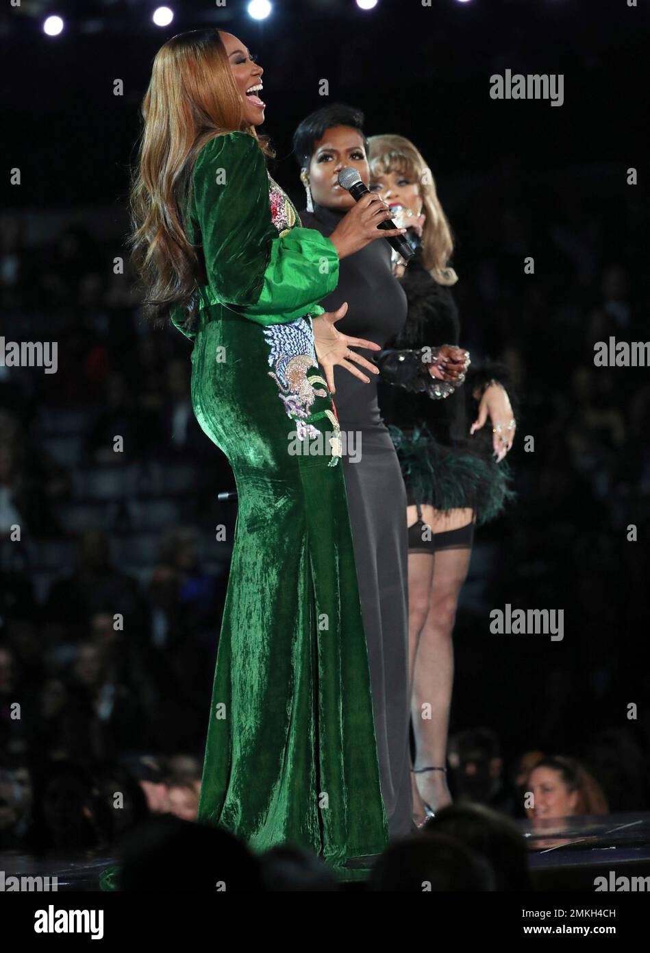 Yolanda Adams, from left, Fantasia and Andra Day perform "(You Make Me ...