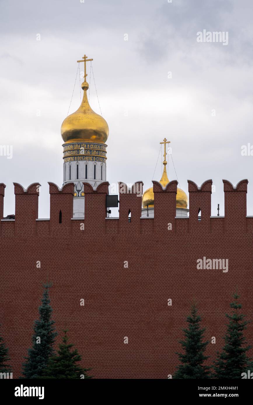 Moscow's red square scenery Stock Photo - Alamy
