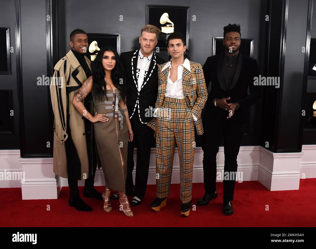 Matt Sallee, from left, Kirstin Maldonado, Scott Hoying, Mitch Grassi ...
