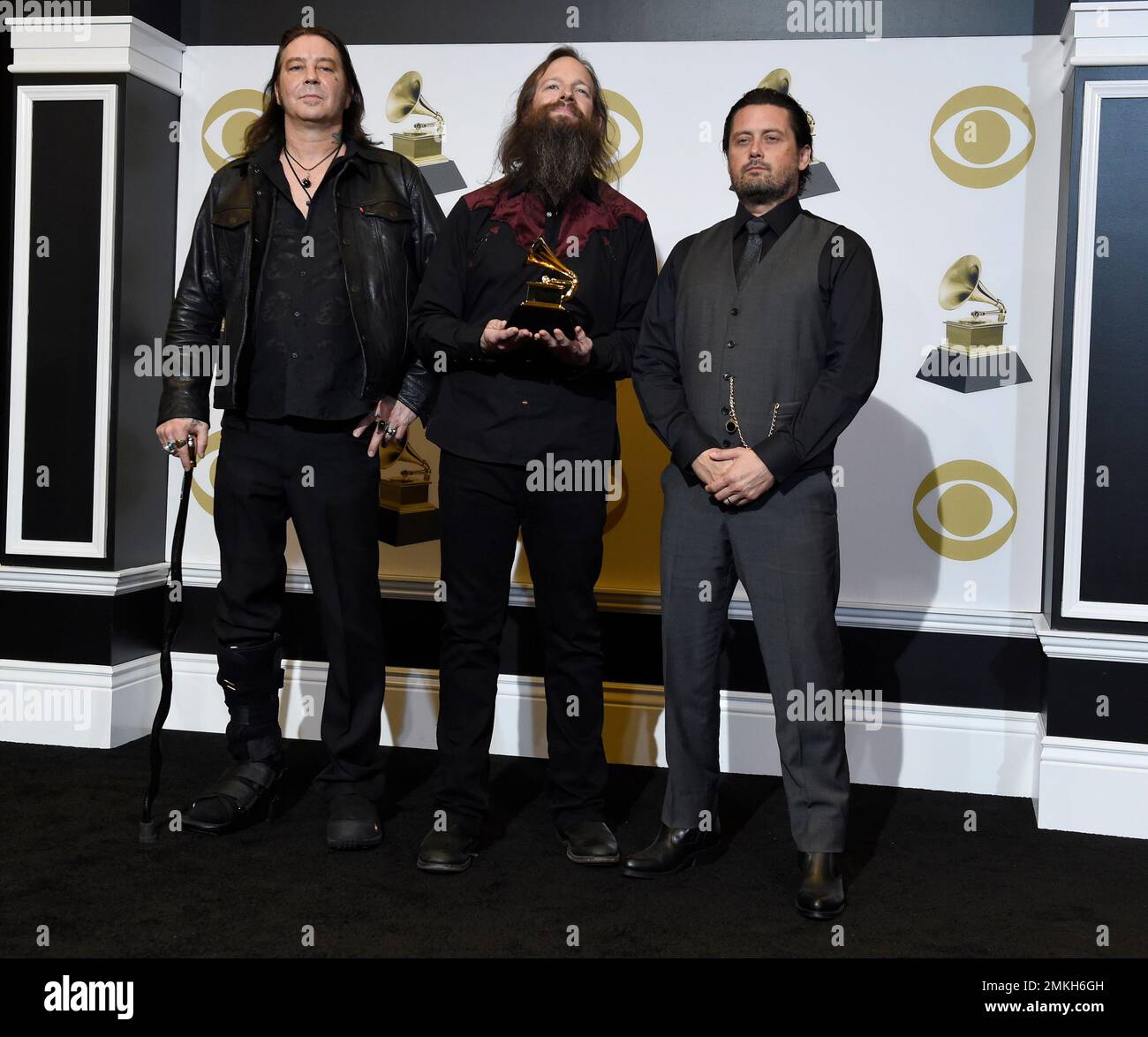 Matt Pike, from left, Jeff Matz and Des Kensel of "Electric Messiah ...