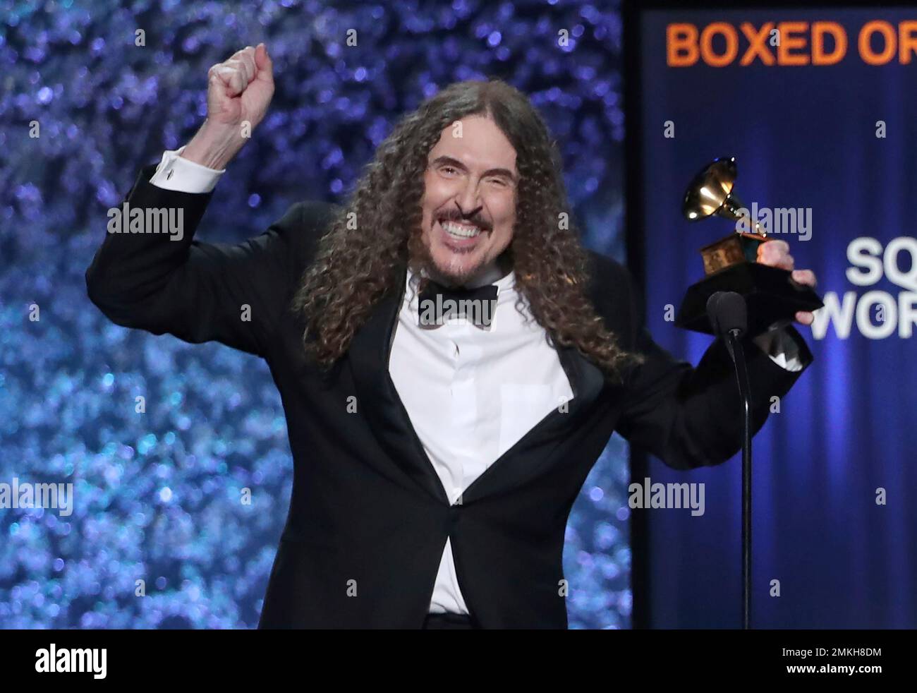 "Weird Al" Yankovic accepts the award for best boxed or special limited ...