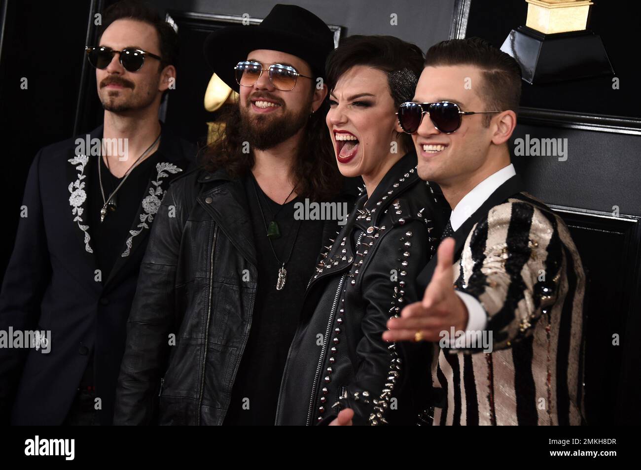 Josh Smith, from left, Joe Hottinger, Lzzy Hale, and Arejay Hale of ...