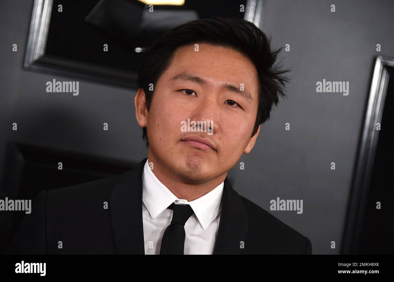 Hiro Murai arrives at the 61st annual Grammy Awards at the Staples ...