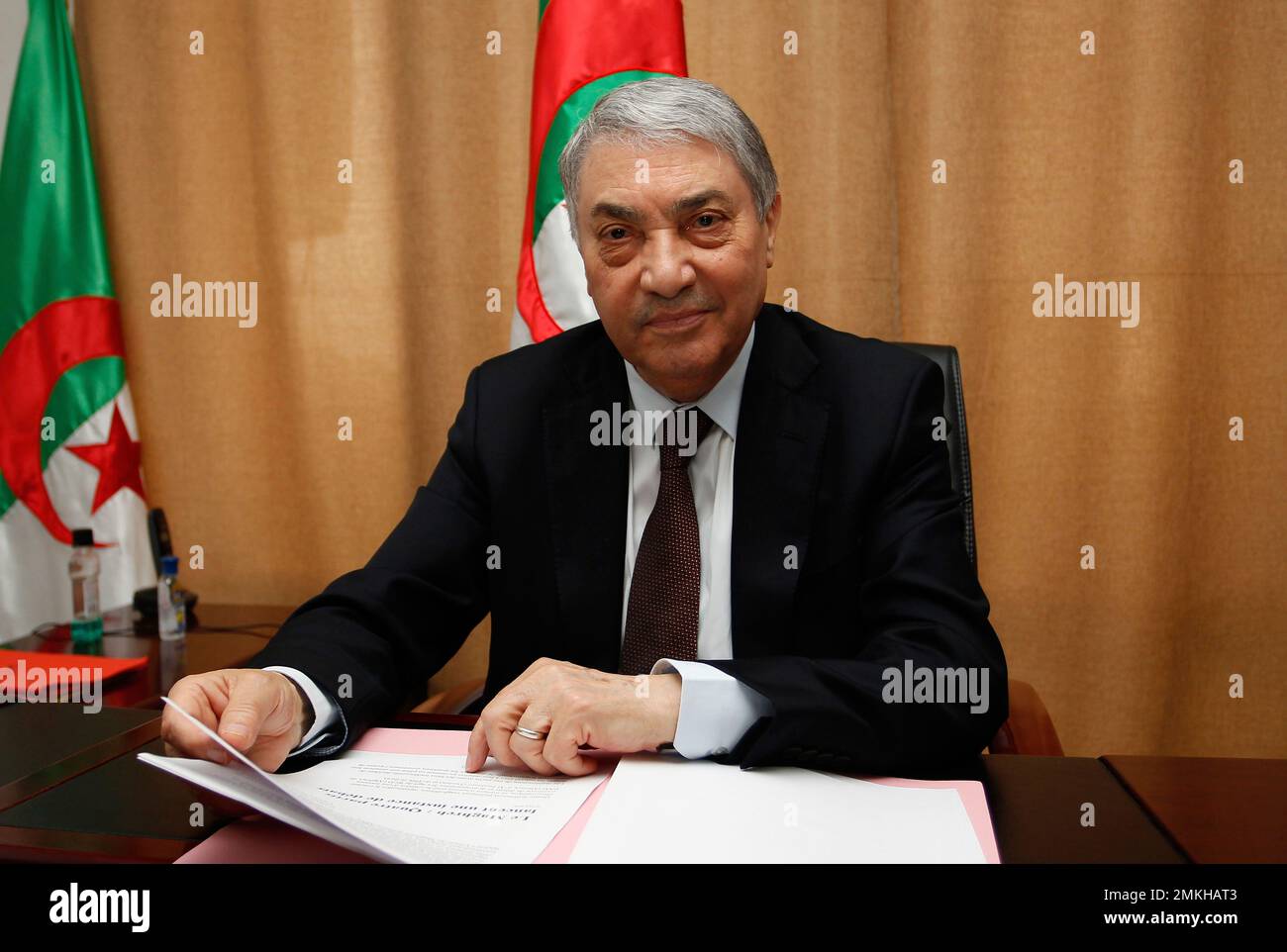 FILE - In this March 29, 2018 file photo, former Algerian Prime ...
