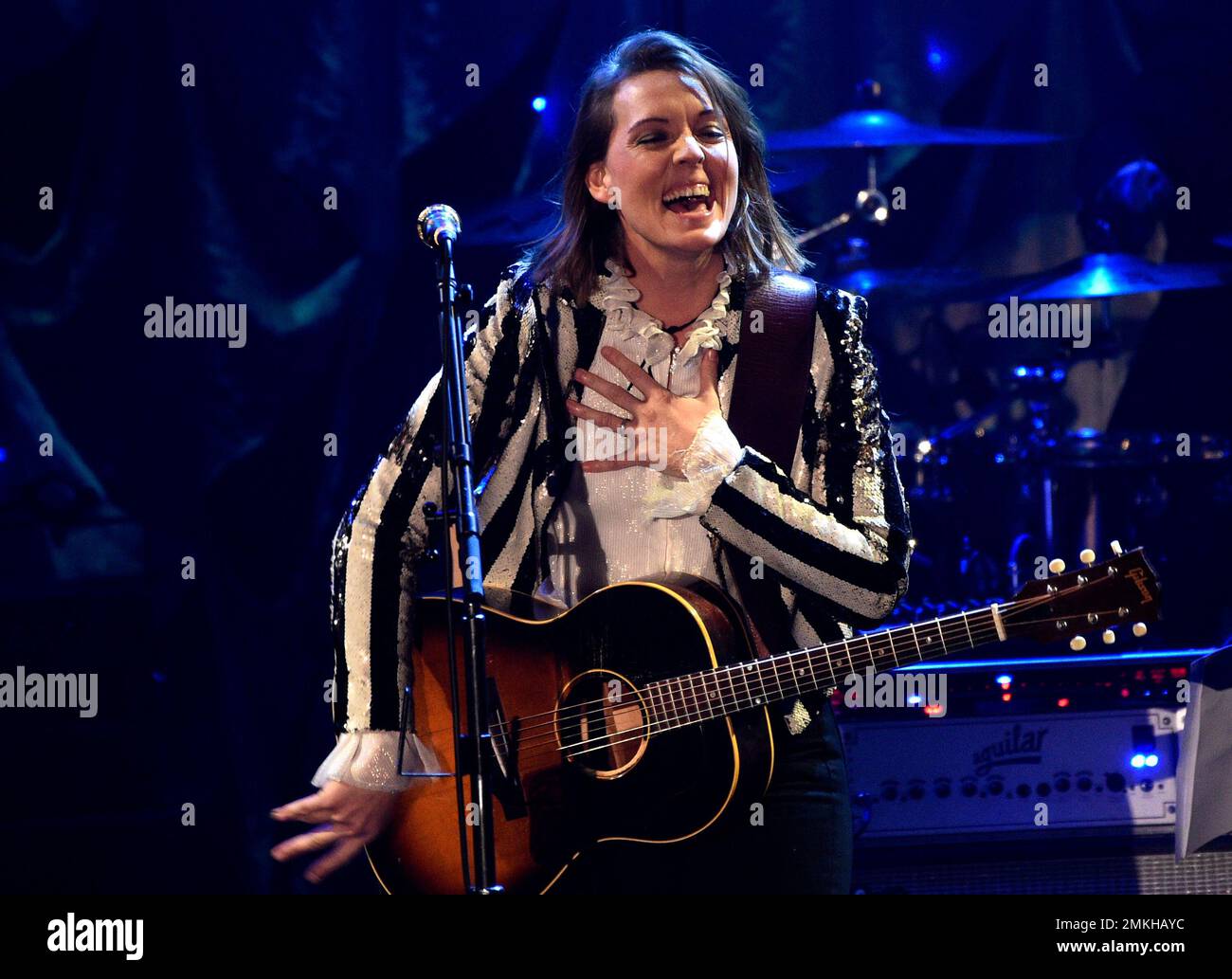 Brandi Carlile performs at the Pre-Grammy Gala And Salute To Industry ...