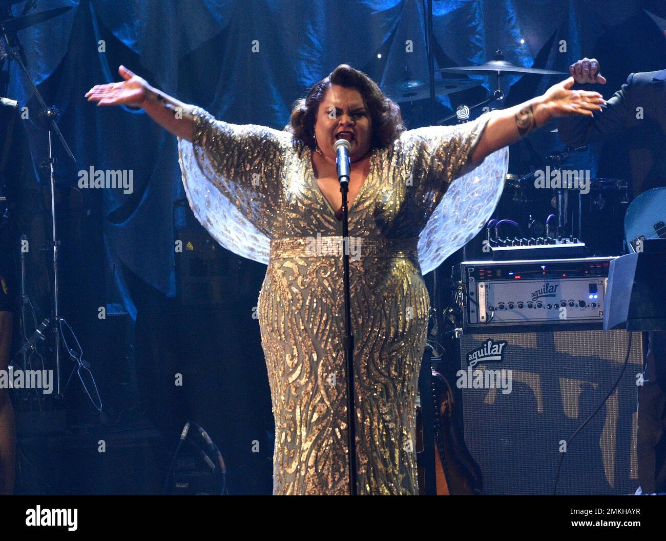 Keala Settle performs at the Pre-Grammy Gala And Salute To Industry ...