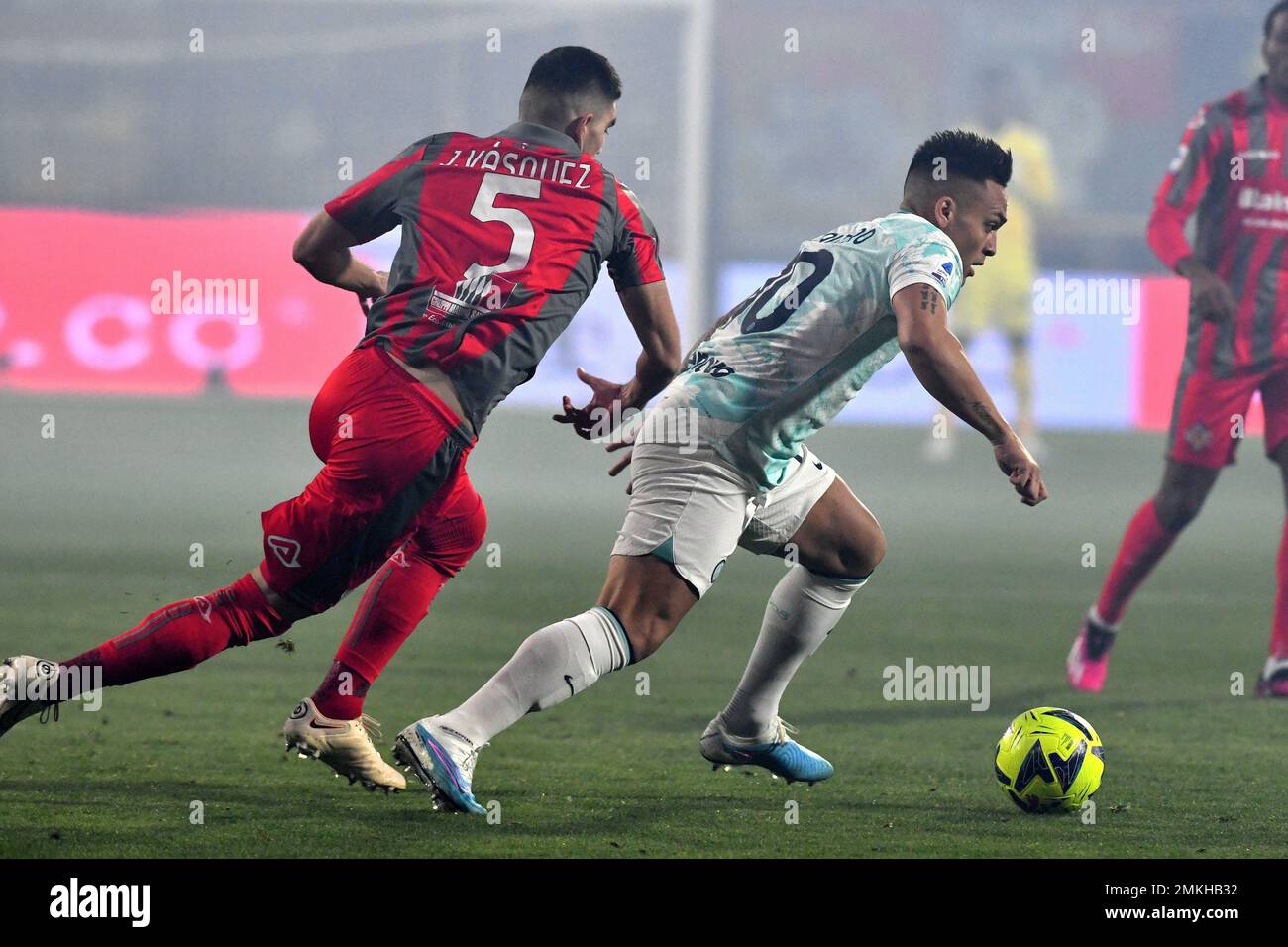 Giovanni Zini stadium, Cremona, Italy, January 28, 2023, lautaro ...