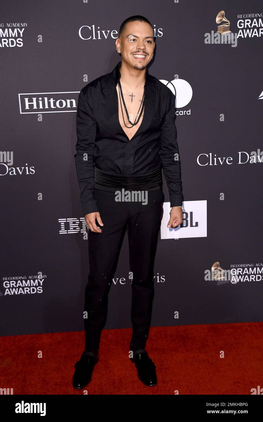 Evan Ross arrives at the Pre-Grammy Gala And Salute To Industry Icons ...