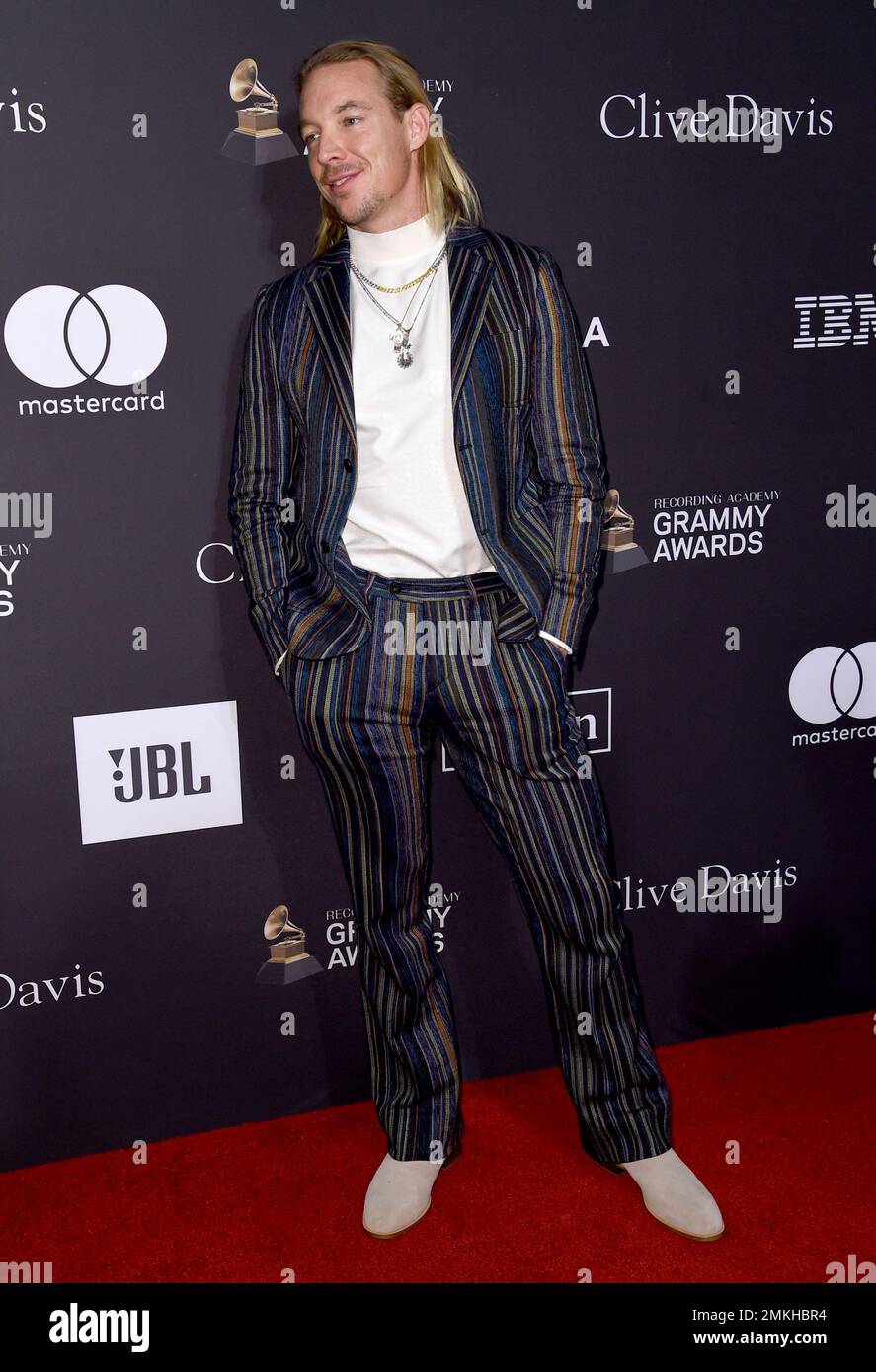Diplo arrives at Pre-Grammy Gala And Salute To Industry Icons at the ...