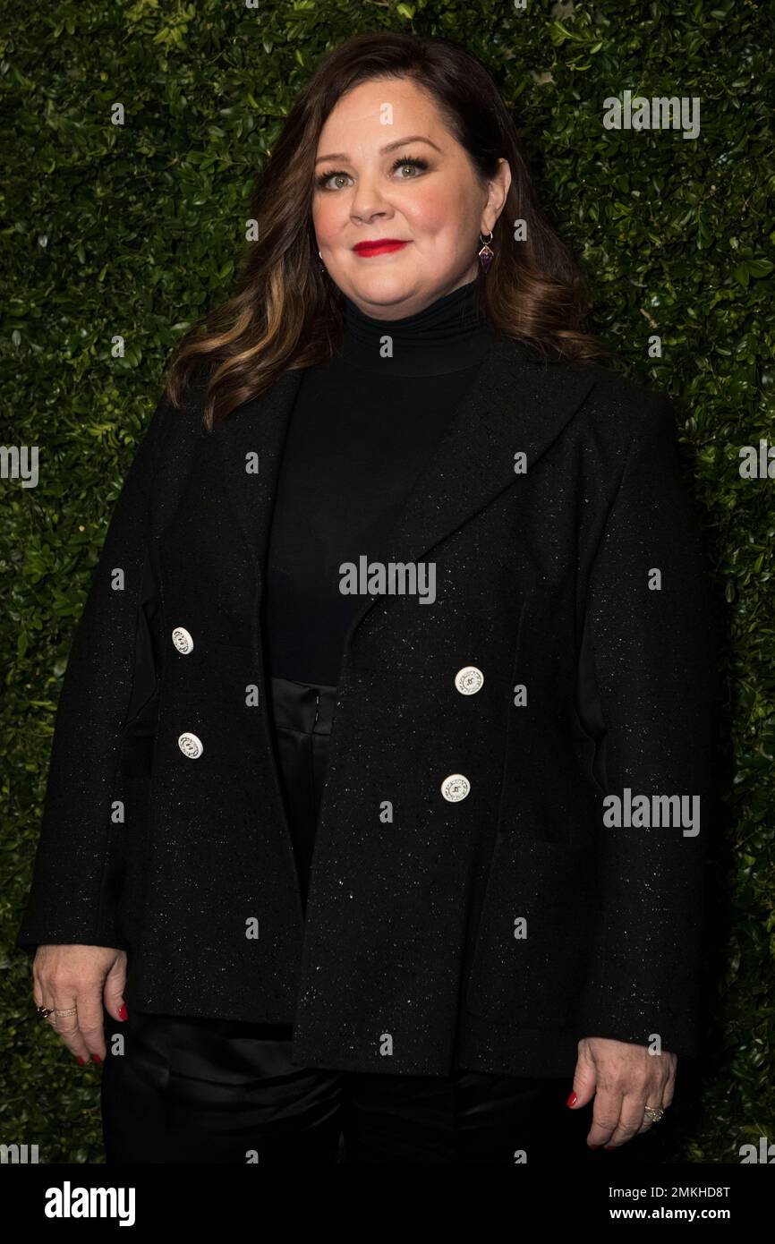 Melissa McCarthy poses for photographers upon arrival at the Finch ...