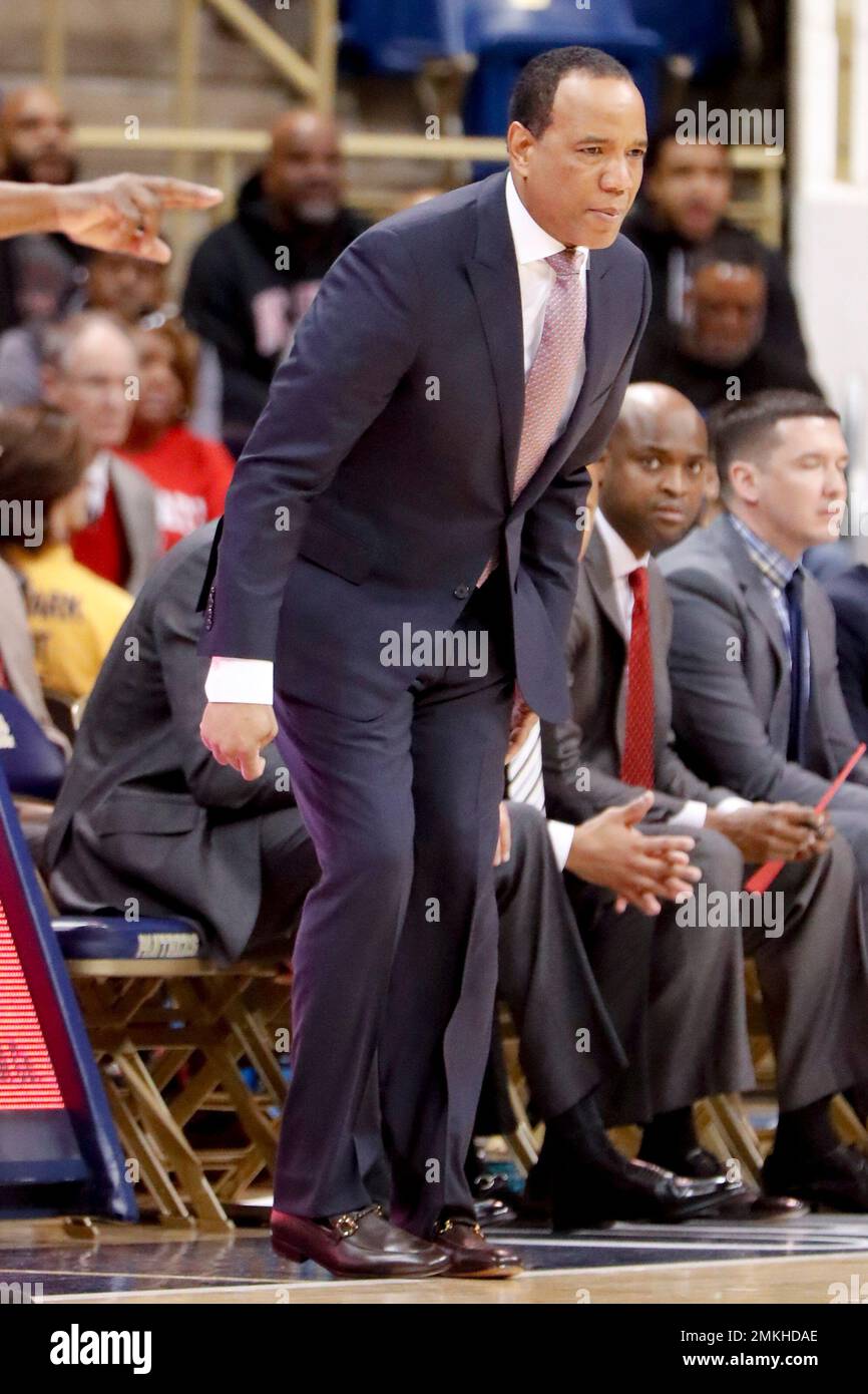 North Carolina State's head caoch Kevin Keatts watces as his team plays ...