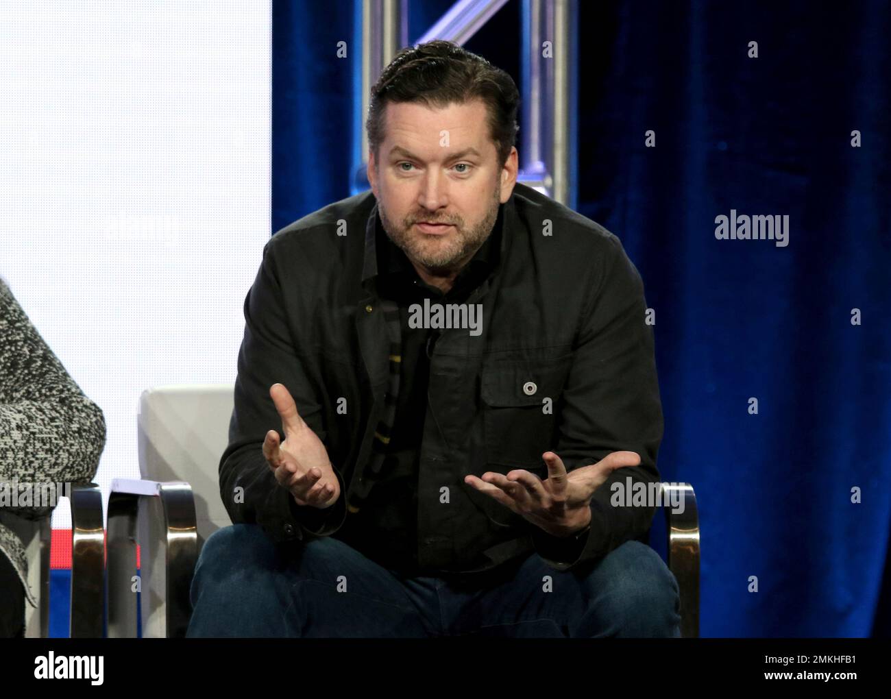 Burnie Burns participates in the "Cartoons Have Grown Up and Audiences ...