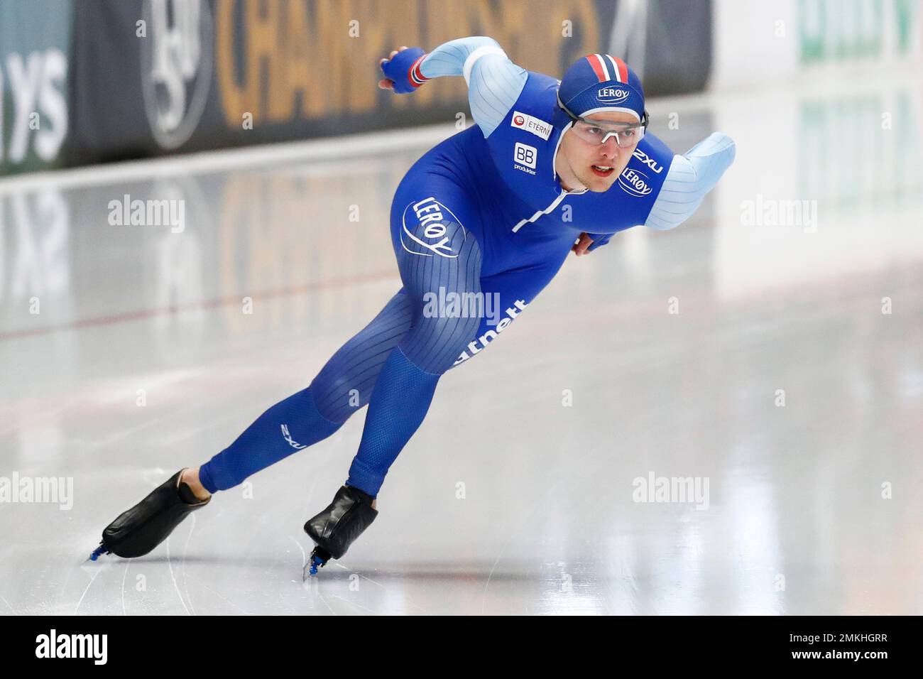 Norway's Allan Dahl Johansson competes during the men's 1,000 meters ...