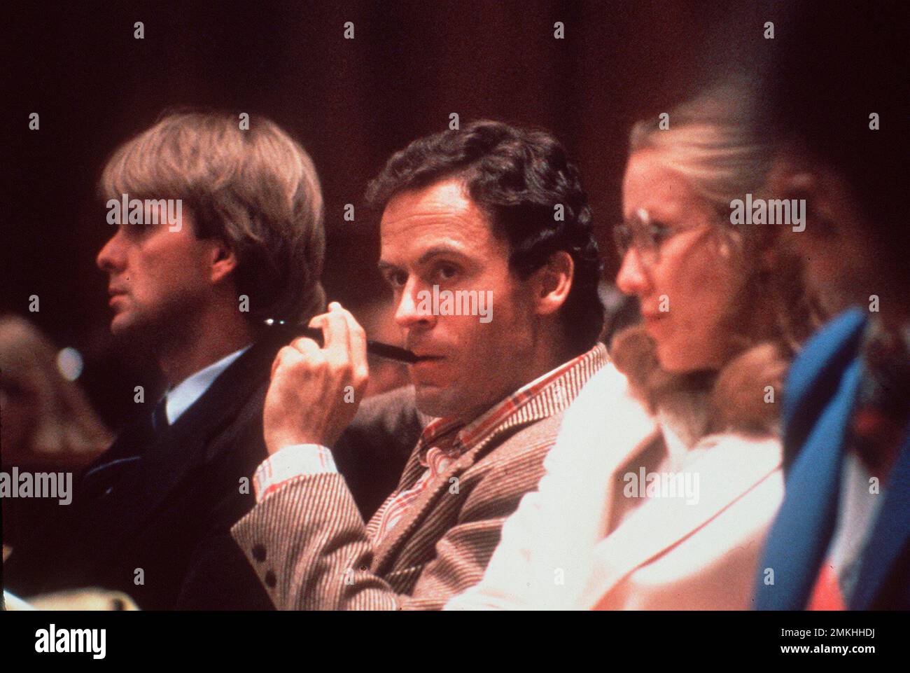 FILE - This 1979 file photo shows Ted Bundy, convicted murderer, in a ...