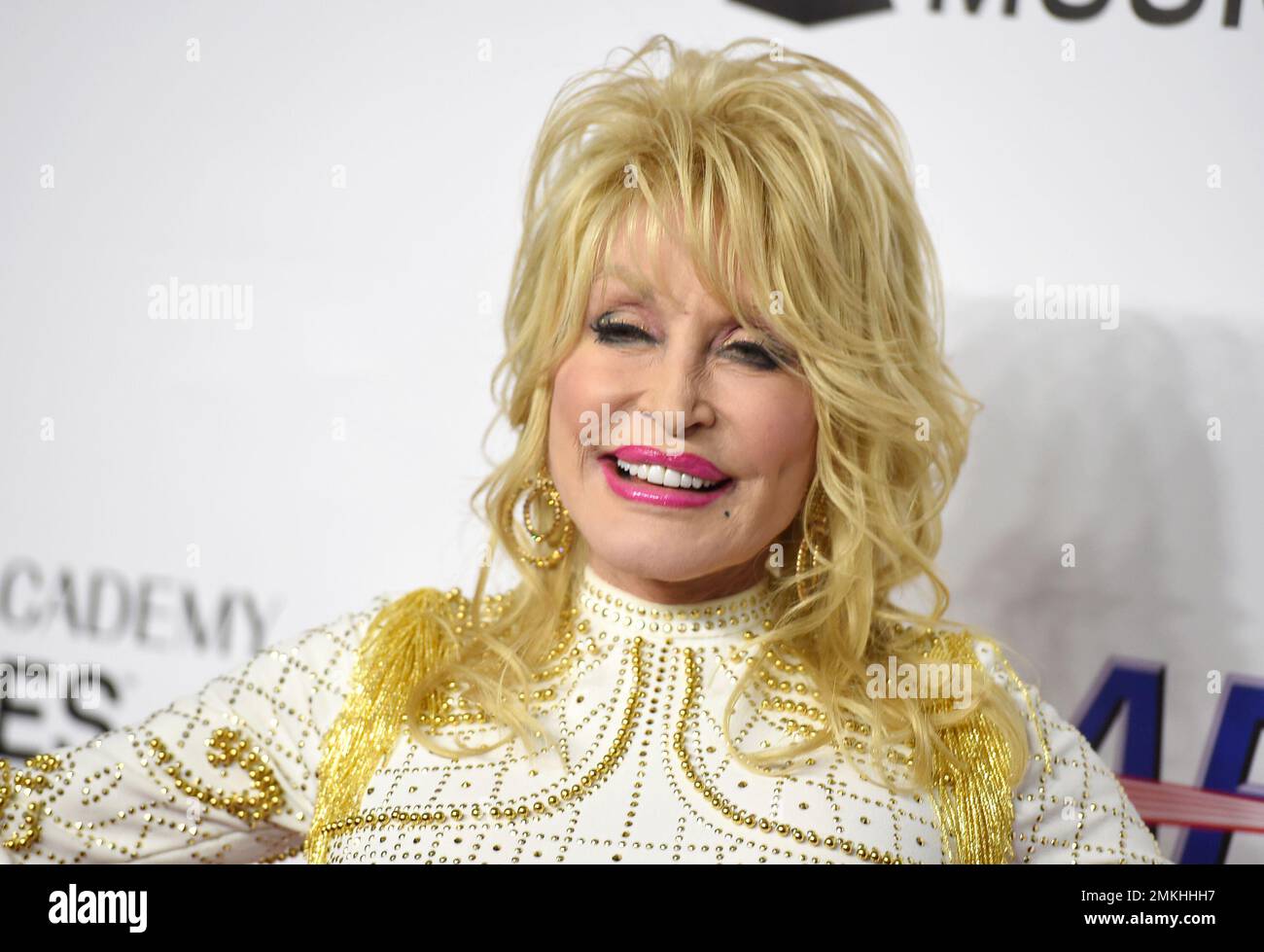 Dolly Parton arrives at MusiCares Person of the Year in her honor on ...