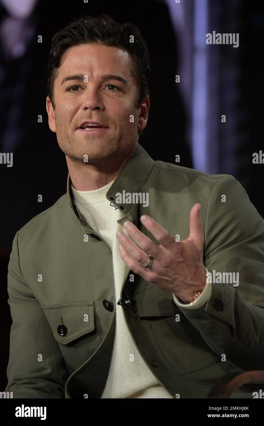 Yannick Bisson participates in the "Frankie Drake Mysteries" and ...