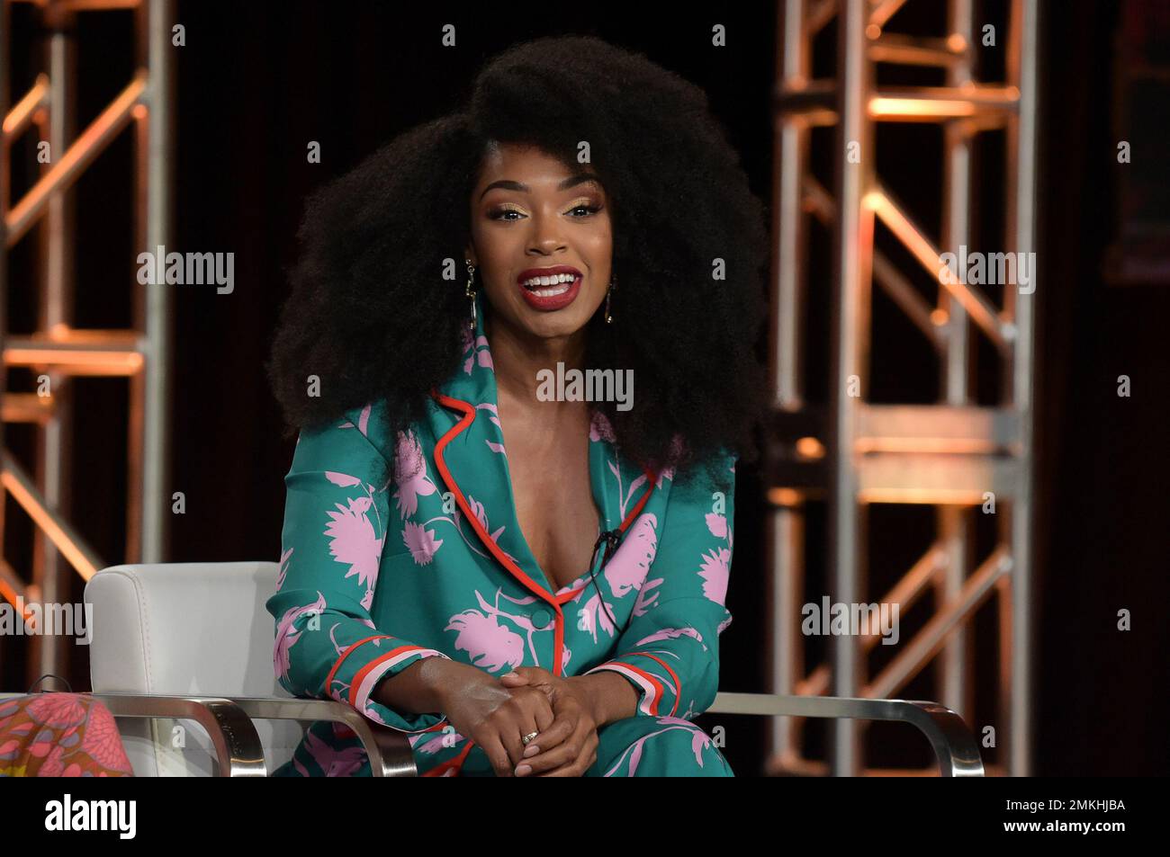 Chantel Riley participates in the "Frankie Drake Mysteries" and ...