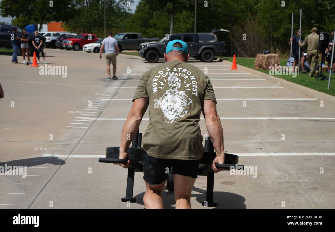 U.S. Army Sgt. Harry Walker, 20th Special Forces Group, competes in the ...