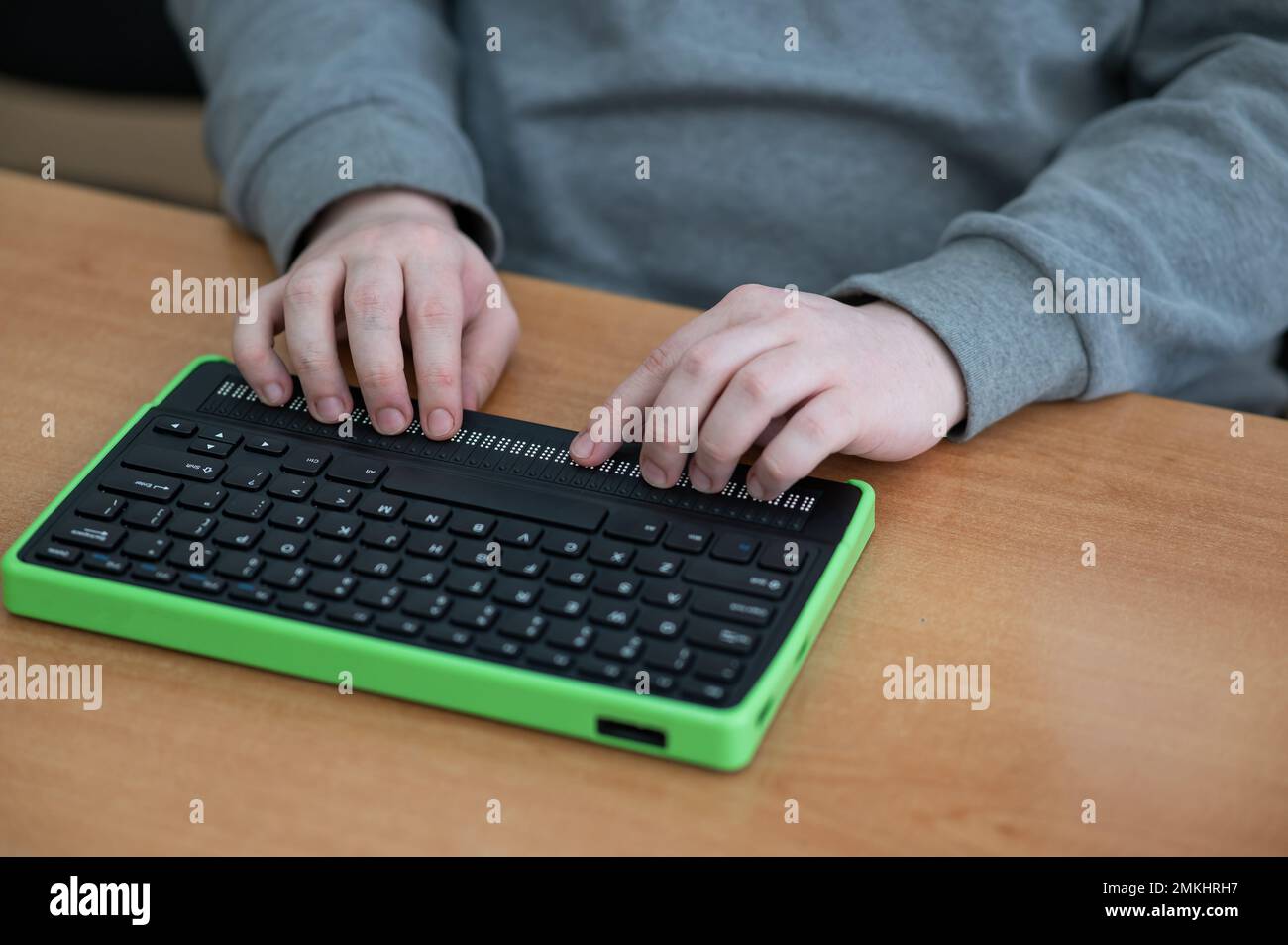 Braille keyboard hi-res stock photography and images - Alamy