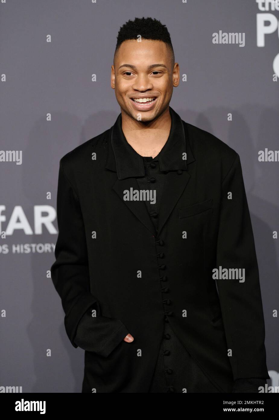 Ryan Jamaal Swain attends the amfAR Gala New York AIDS research benefit ...