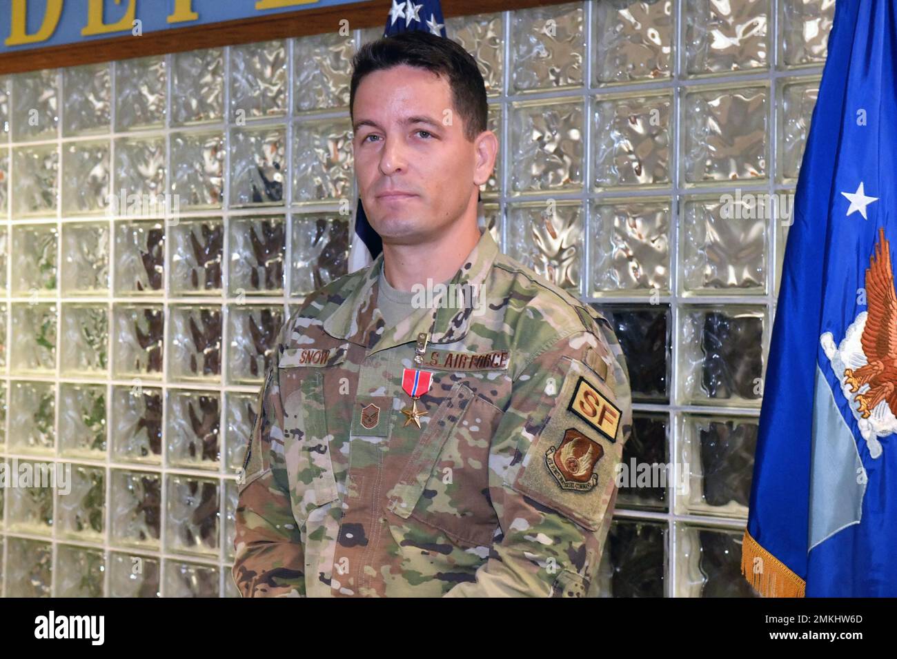 ROBINS AIR FORCE BASE, Ga. – Master Sgt. Mathue B. Snow, 78th Security ...