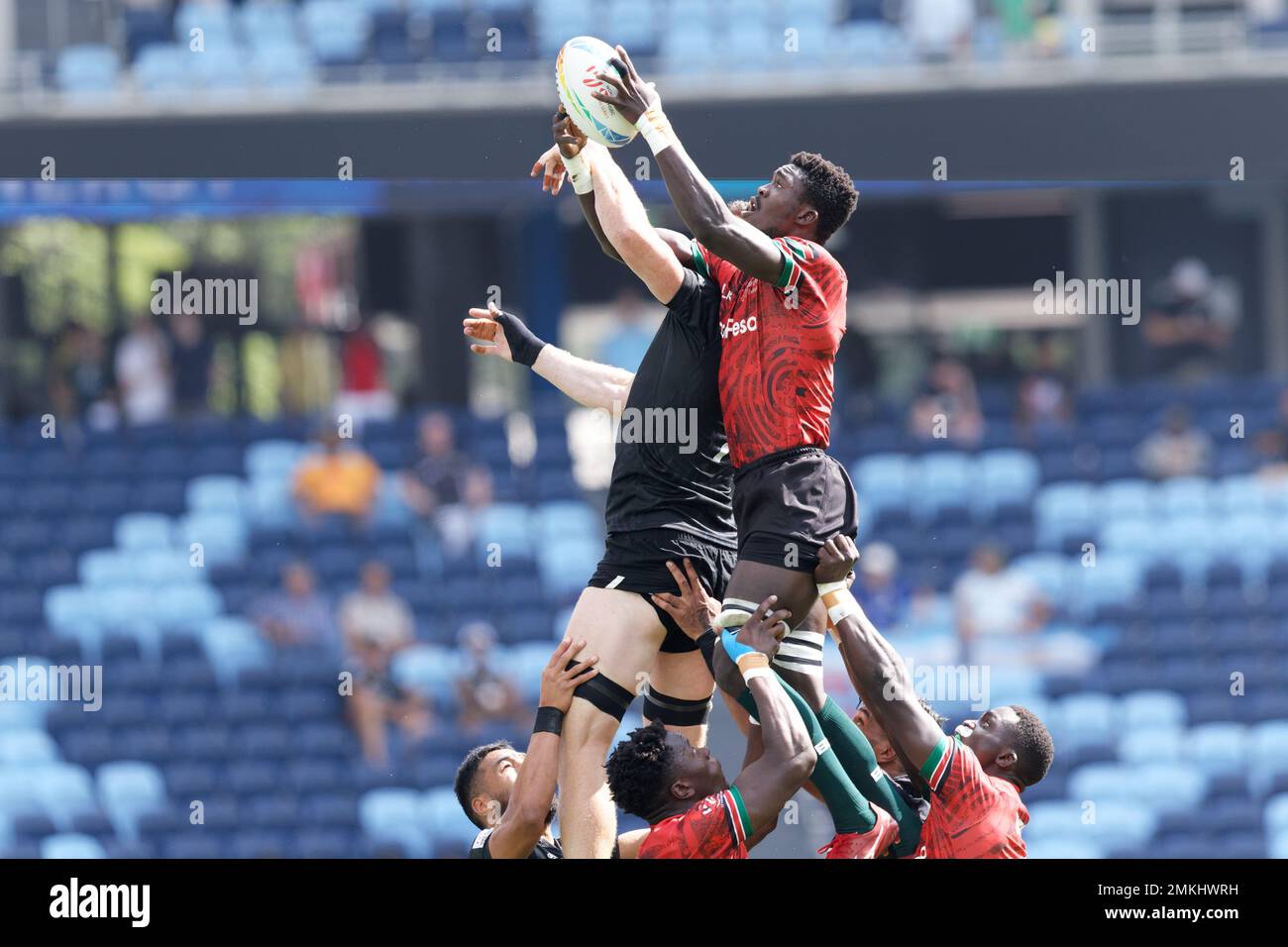 Sydney, Australia. 28th Jan, 2023. George Ooro Angeyo of Kenya wins the ...