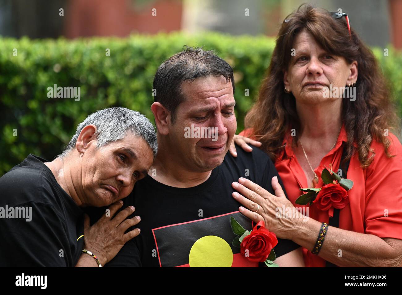 Kevin Whittaker, the son of Aunty Roslyn 'Rosie' Whittaker, reacts ...