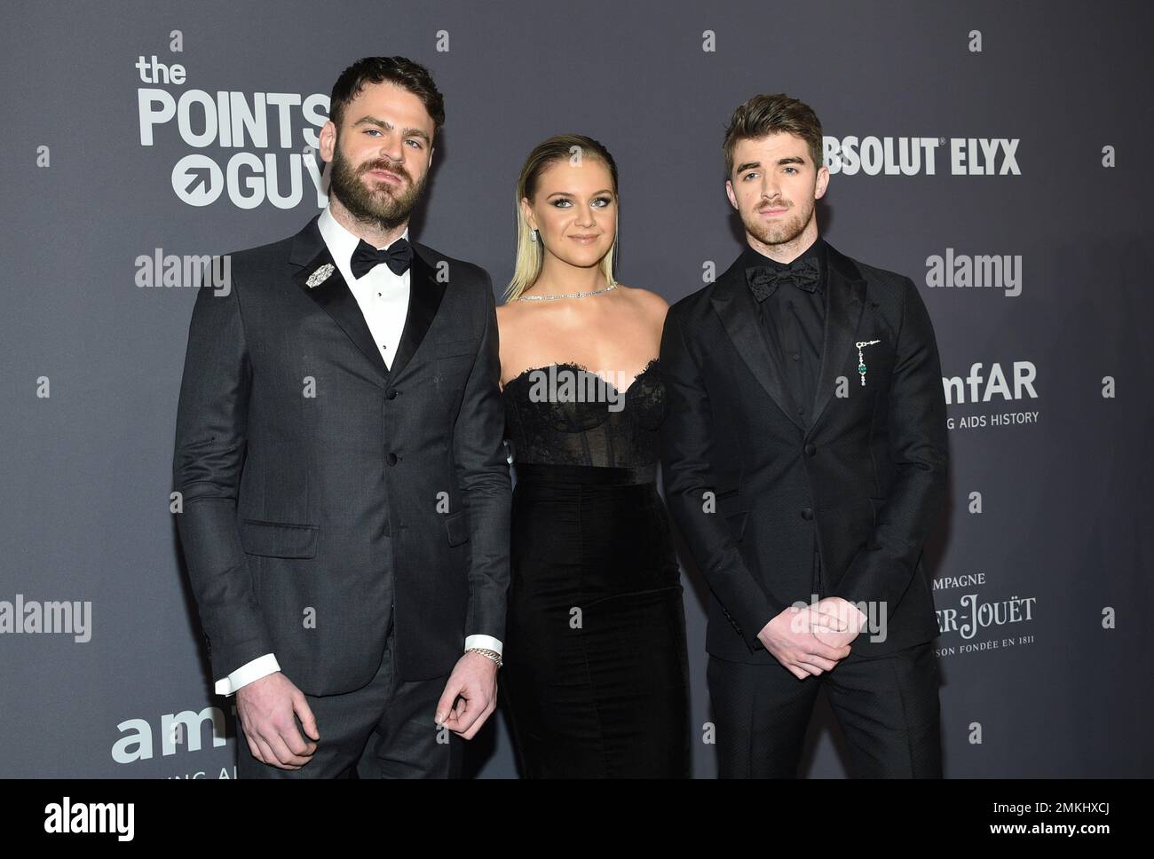 Musicians Alex Pall, from left, Kelsea Ballerini and Andrew Taggart of ...