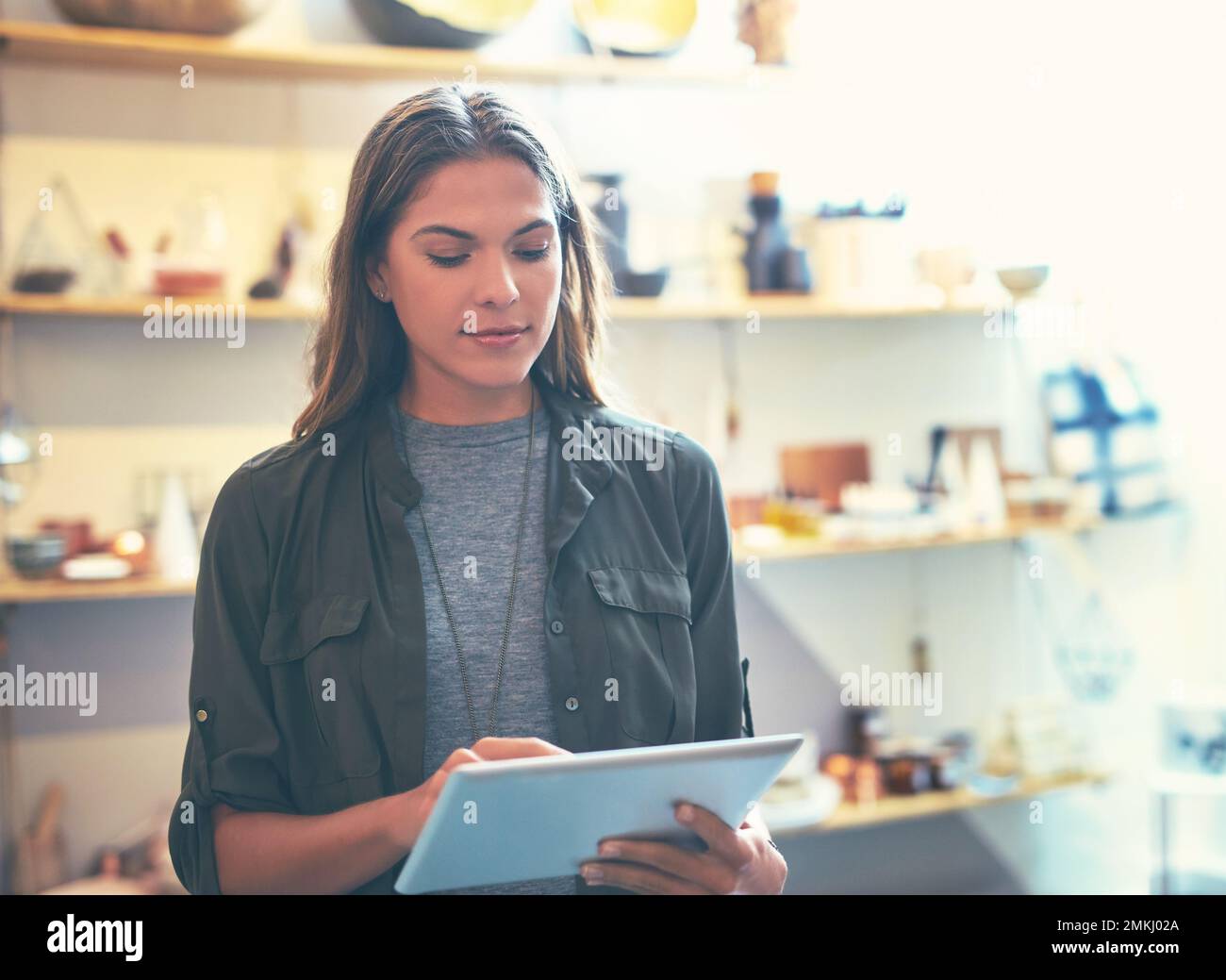 Everything she needs to manage her store in one place. an attractive ...