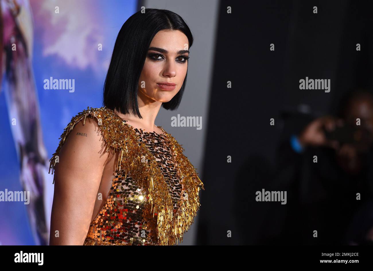 Dua Lipa arrives at the Los Angeles premiere of "Alita: Battle Angel ...